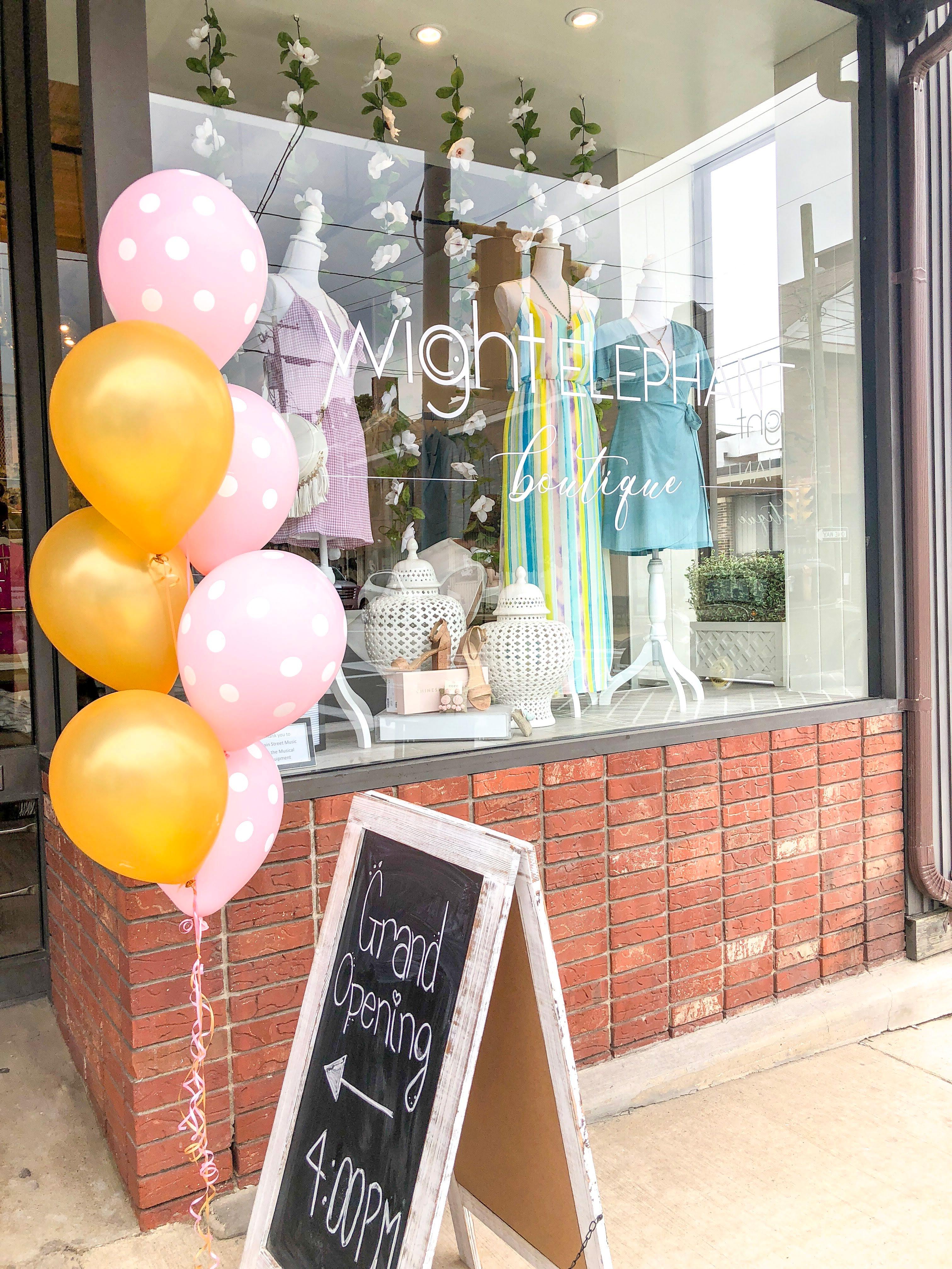 Grand Opening Recap! – Wight Elephant Boutique